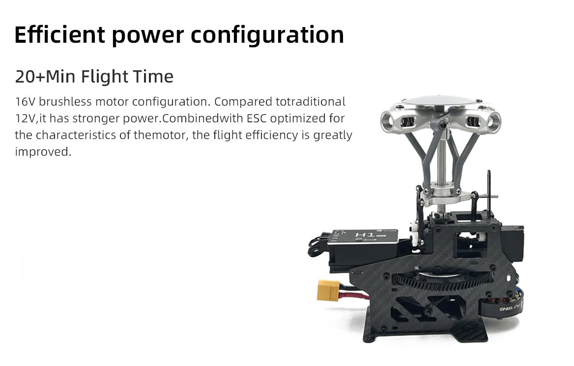 EC-135 "ACE" GPS ATT Hovering Aircraft Auto Return RC RTF Helicopter – Fly Wing USA
